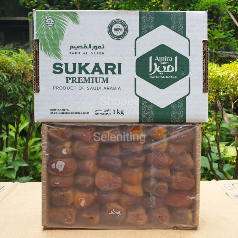 Jual Kurma Basah Sukari Premium Amira Dates Tamr Al Qasem 1kg 1 kg ...