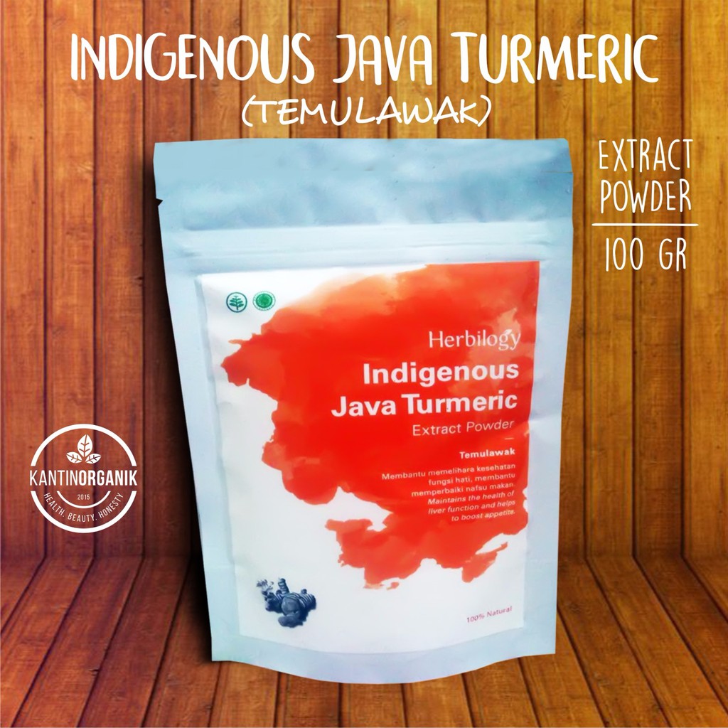 Herbilogy ~ (Bubuk Temulawak) INDIGENOUS JAVA TUMERIC EXTRACT POWDER ...
