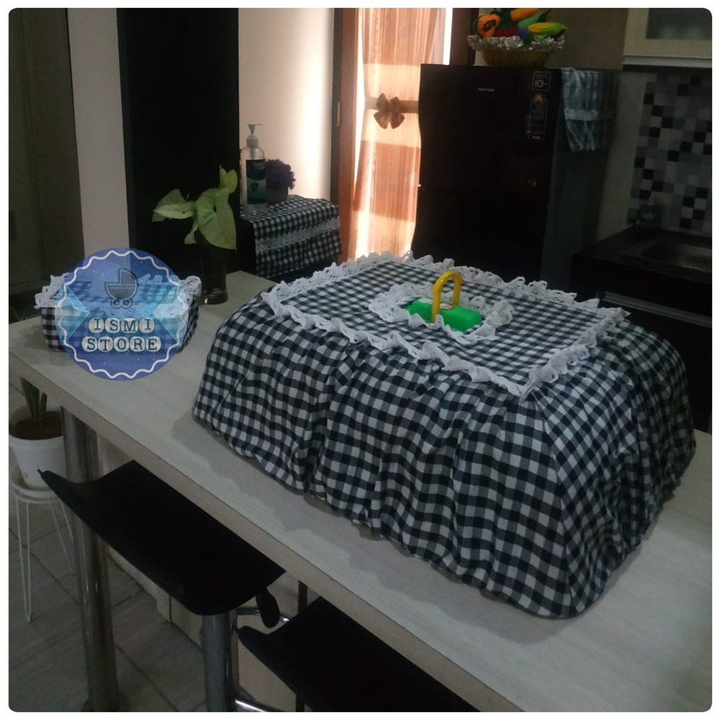 Jual SARUNG TUDUNG SAJI Persegi BESAR / Cover Tudung Saji Persegi Besar ...