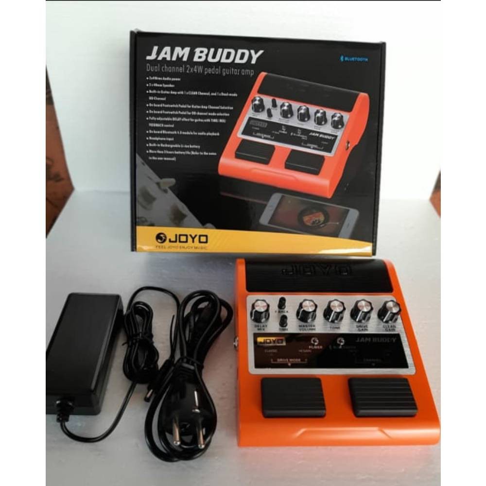 Jual Joyo Jambuddy Mini Guitar Amp Dual CH2x4w, W Effect,Battery ...
