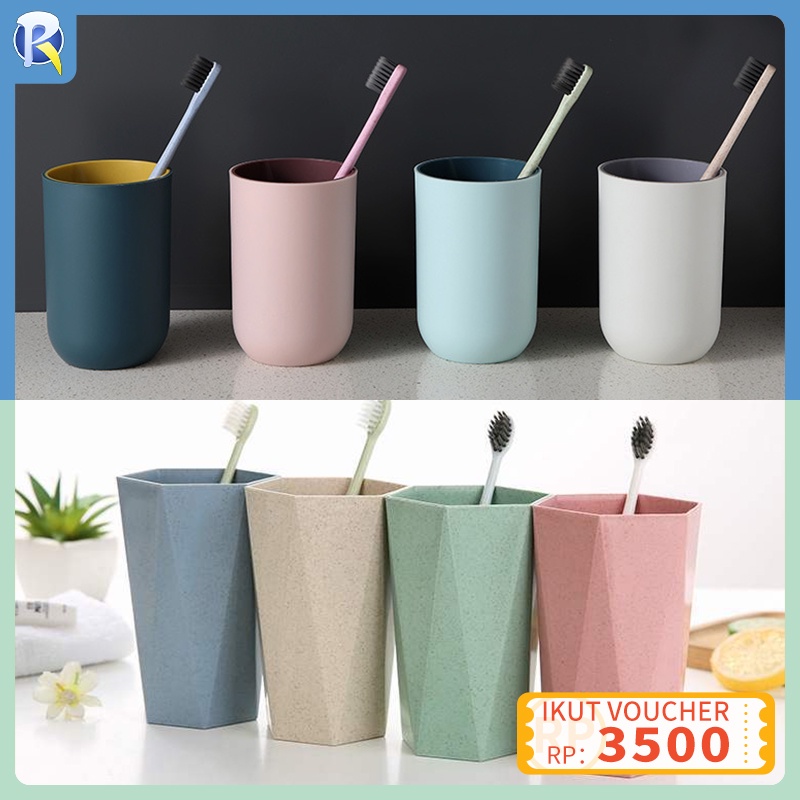 Jual Gelas bulat , gelas sikat gigi, gelas plastik kumur, gelas cuci ...