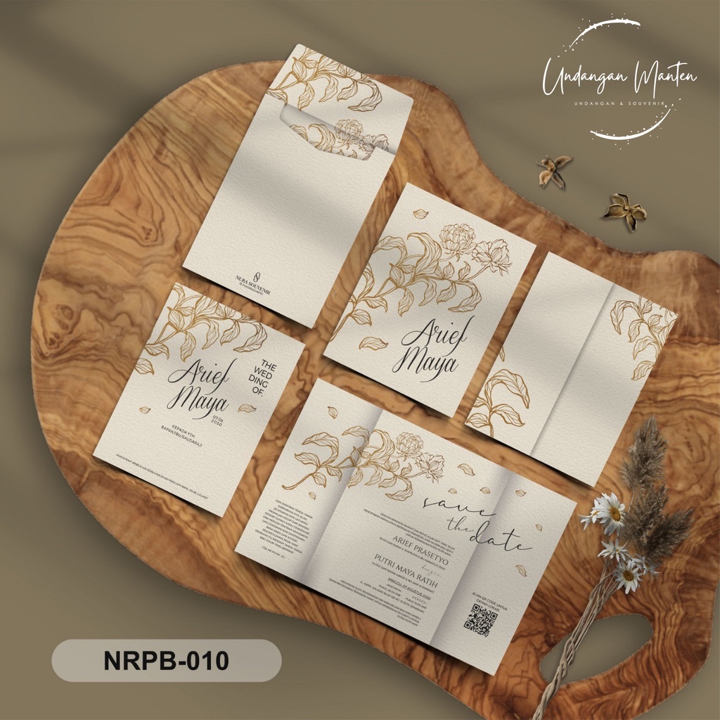 Jual Undangan Pernikahan NRPB010 - Undangan Premium - Undangan Unik ...