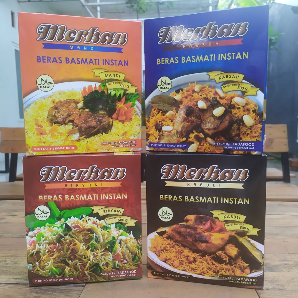 Jual MERHAN BERAS BASMATI INSTAN RASA KHAS TIMUR TENGAH | Shopee Indonesia