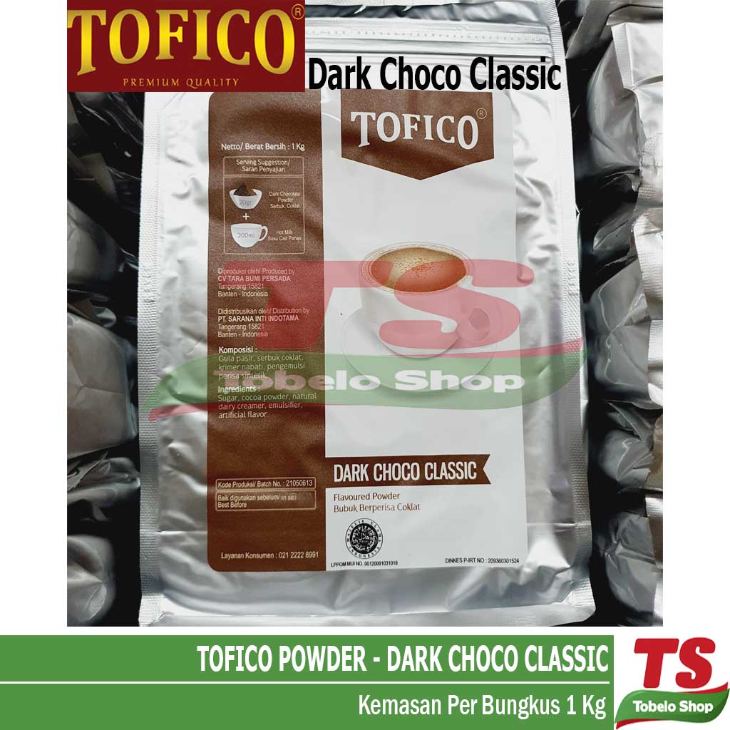 Jual TOFICO DARK CHOCO CLASSIC POWDER / TOFICO POWDER DARK CHOCO ...