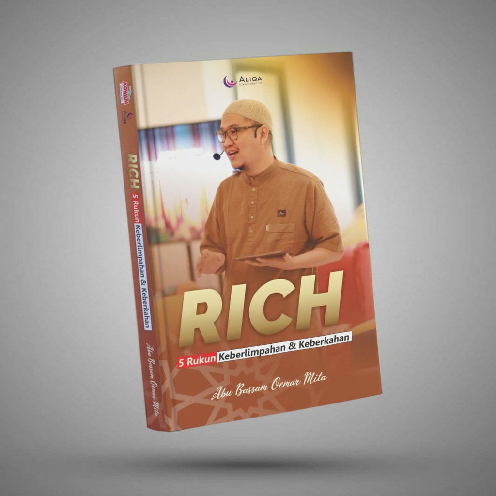 Jual RICH - Buku Ustadz Oemar Mitha (5 RUKUN KEBERLIMPAHAN DAN KEBERKAHAN) + Bonus Logam Mulia ...