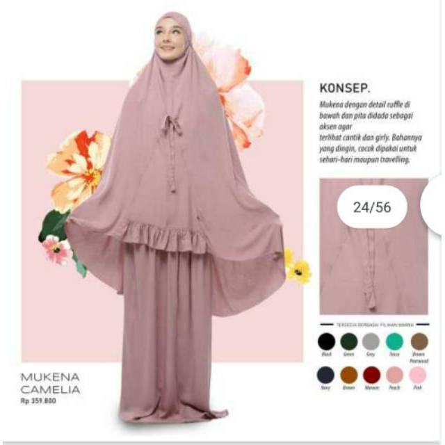Jual Mukena camelia rabbani original new. | Shopee Indonesia