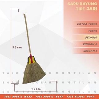 Jual Sapu Lantai Ijuk Rayung Tipe JARI - Ukuran SEDANG | Shopee Indonesia