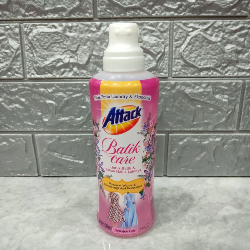 Jual Attack Batik Care Deterjen Cair Khusus Batik & Bahan Halus Lain ...