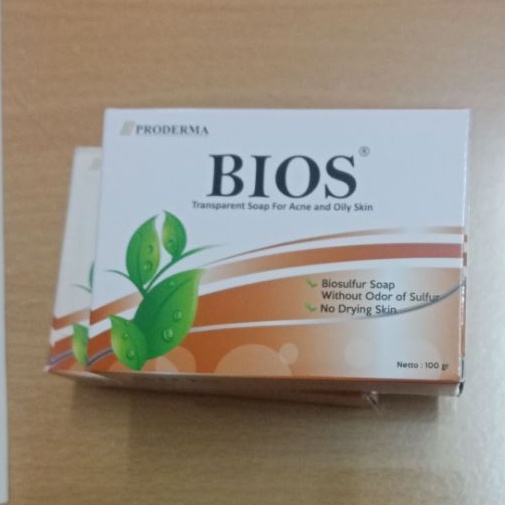 Jual BIOS sabun jerawat batangan/bar ORIGINAL | Shopee Indonesia