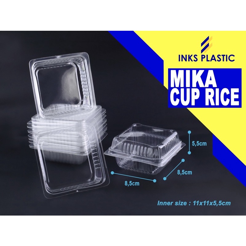 Jual Mika cup rice ( 50 pcs ) | Shopee Indonesia