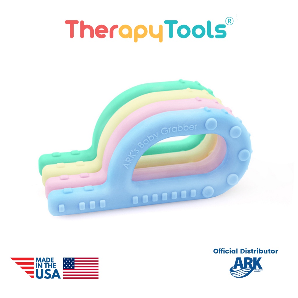Jual Ark Textured Baby Grabber Original Oral Motor Chew Tool, Alat ...