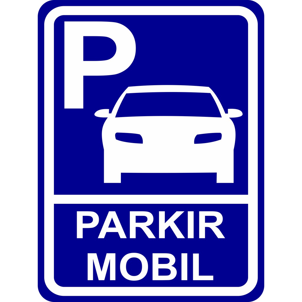 Jual Rambu Parkir Mobil - Kotak 45cm x 60cm Plat Alumunium Indonesia ...