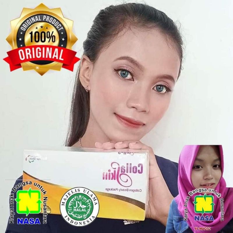 Jual Collagen Collaskin Asli Original Nasa | Shopee Indonesia