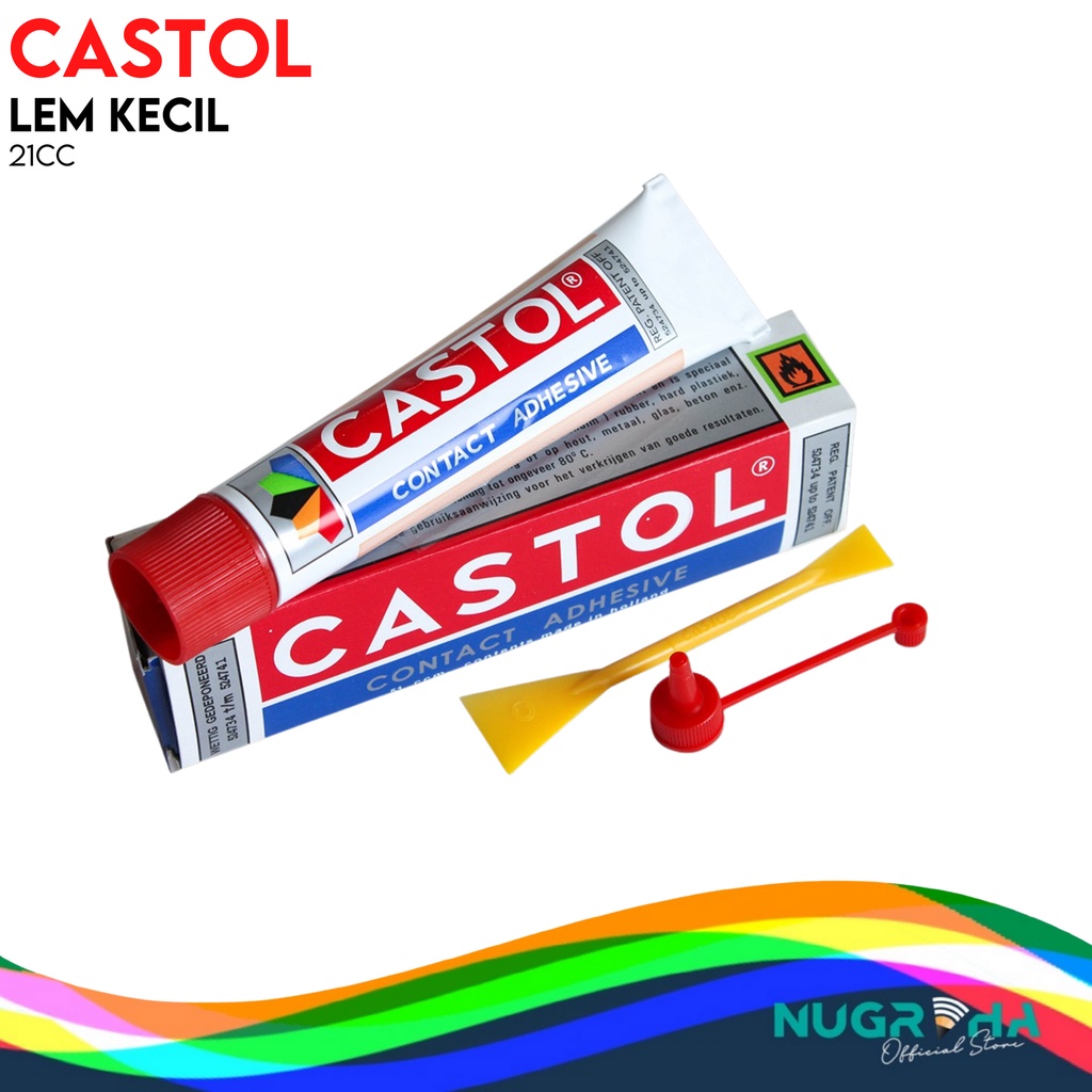 Jual LEM KUNING SERBA GUNA CASTOL TUBE 21CC | Shopee Indonesia