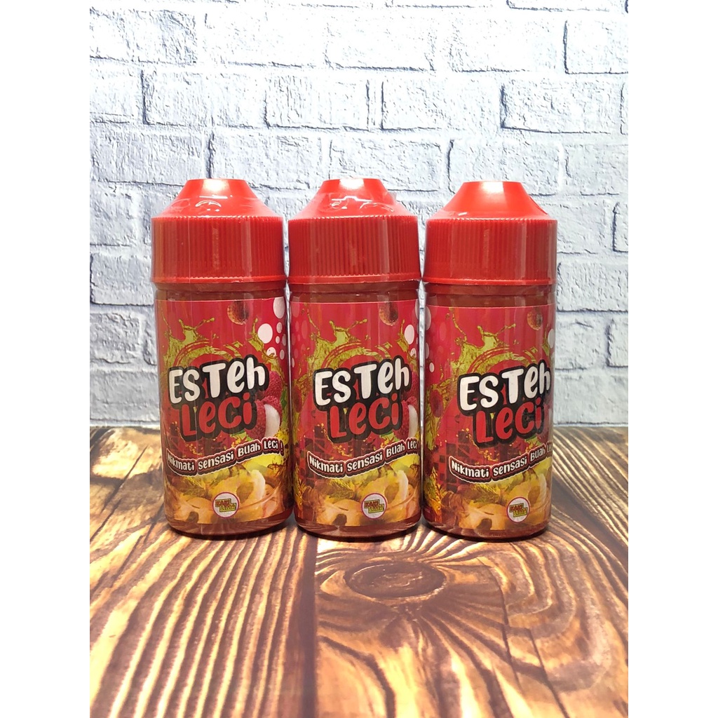 Jual ES TEH MANIS LECI - ES TEH LYCHEE PREMIUM LIQUID INDONESIA 100ML ...
