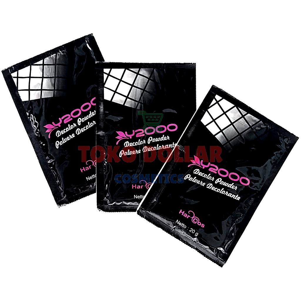 Jual Y2000 Decolor Powder Bubuk Hair Bleaching Decoloring Rambut 20 g ...