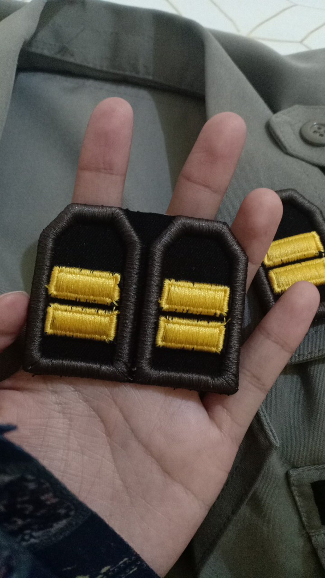 Pangkat PDL Polri Bordir Timbul | Shopee Indonesia