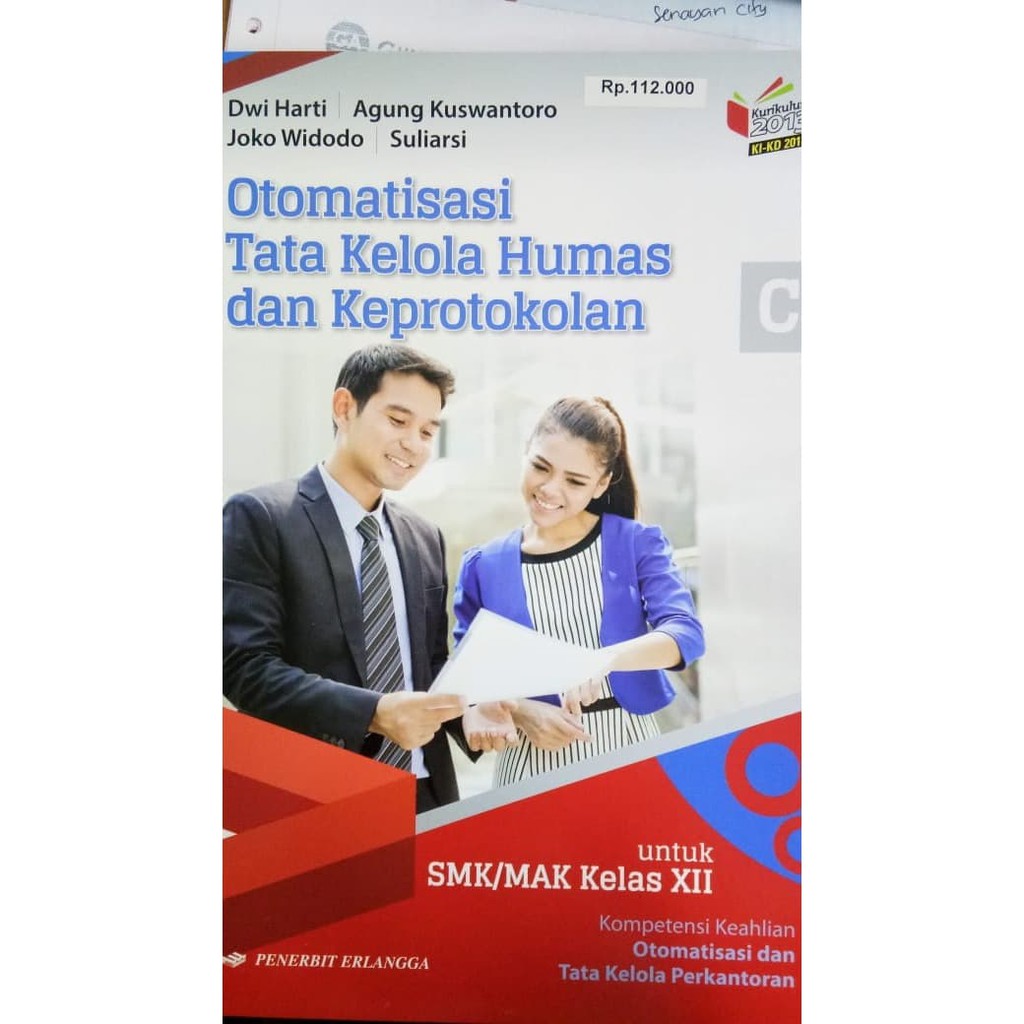 Jual BUKU ERLANGGA (ORIGINAL) OTOMATISASI TATA KELOLA HUMAS DAN ...