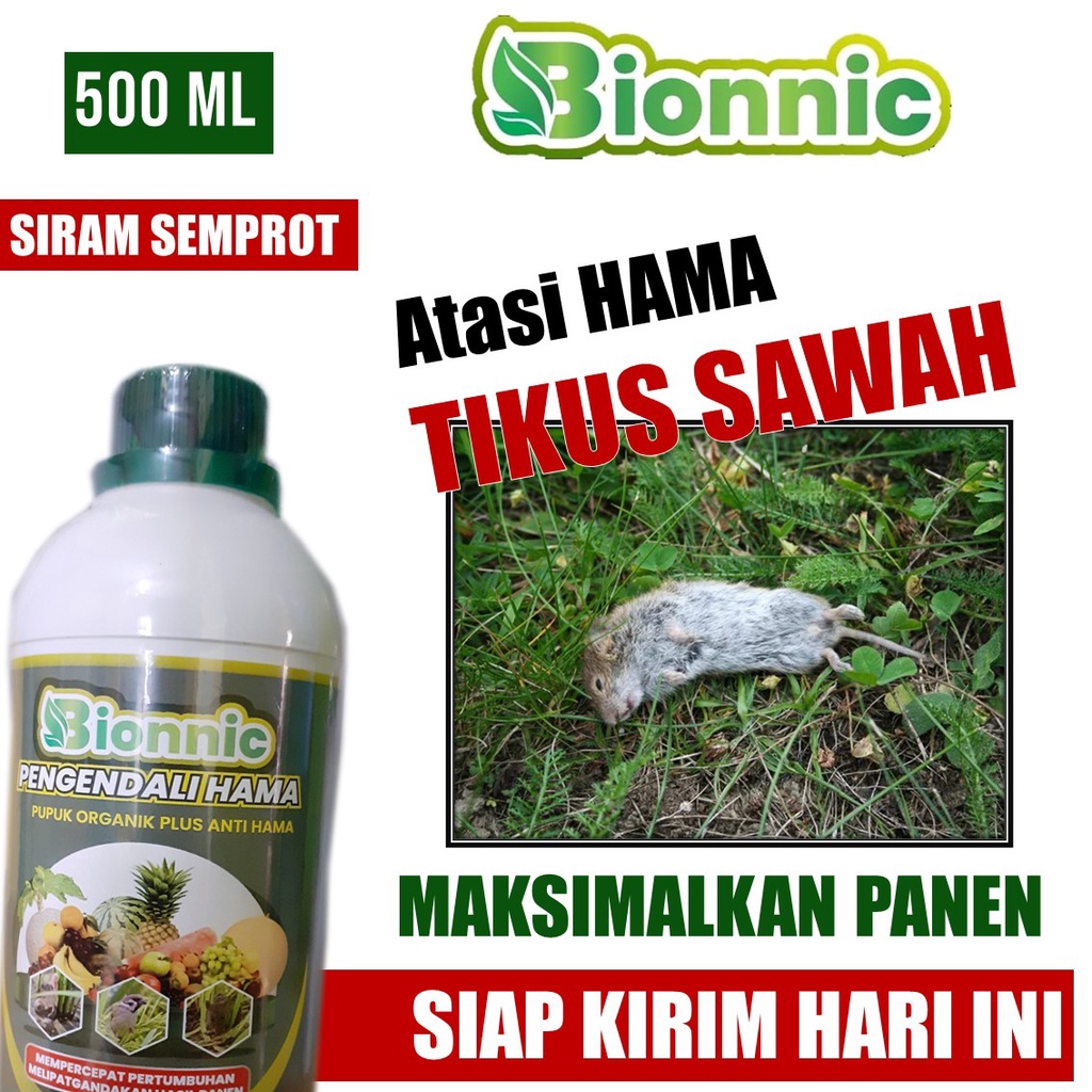 Jual 500 ML Obat Anti Tikus Racun Tikus Pestisida Tikus Sawah Bionnic ...