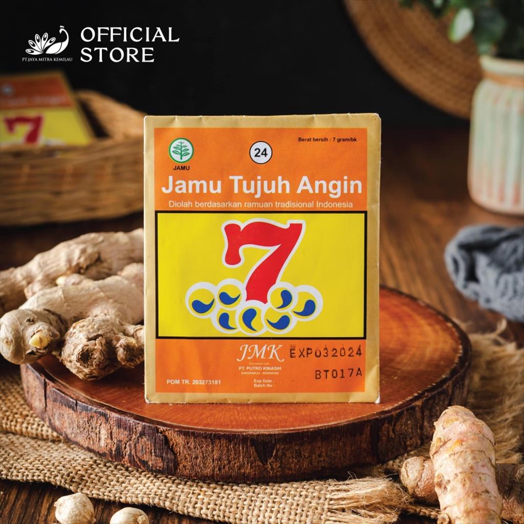 Jual JMK Tujuh Angin (Masuk Angin) Jamu Tradisional Bubuk 7 Angin ...