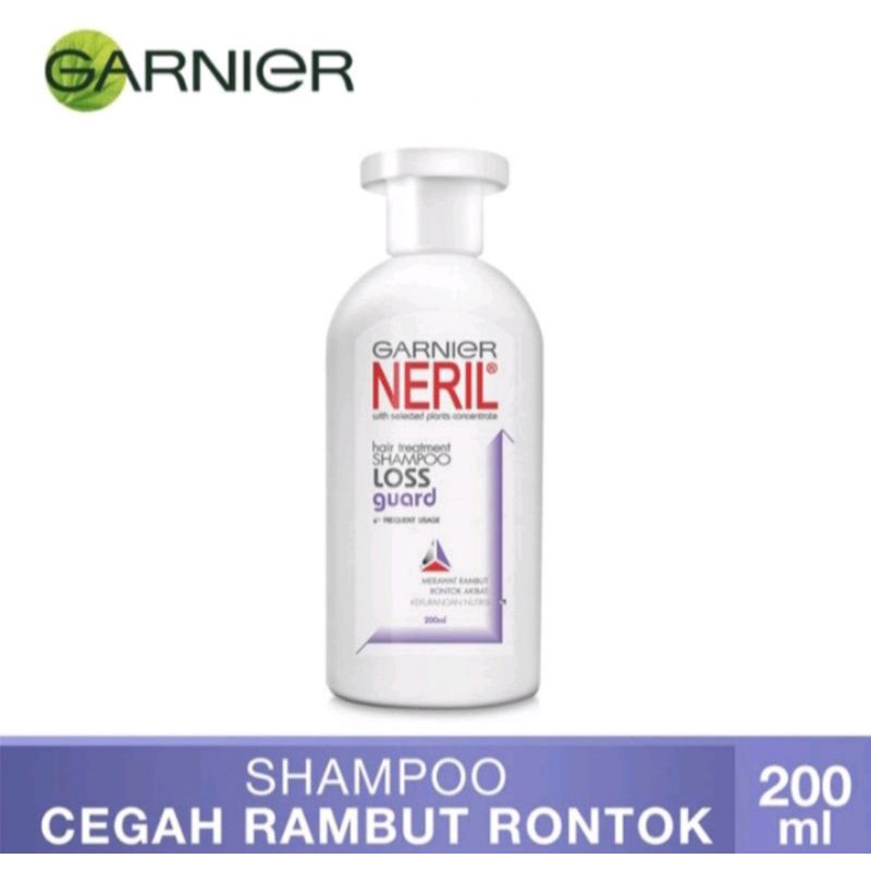 Jual Garnier Neril Shampoo Loss Guard 200ml | Shopee Indonesia
