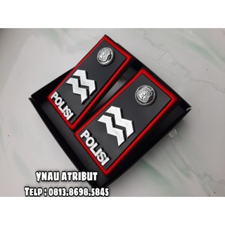 Jual Pangkat Aiptu Polri Lis Merah + Monogram Polri + Kewenangan Polri ...