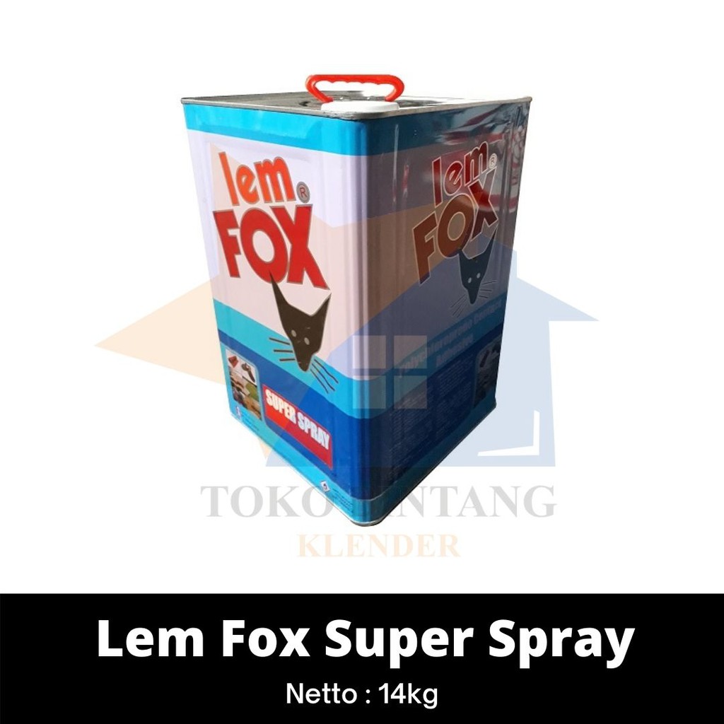 Jual Fox Lem Super Spray Blek 14kg | Shopee Indonesia