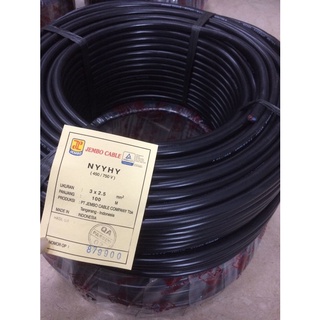 Jual KABEL JEMBO NYYHY 3X6mm Meteran / Roll | Shopee Indonesia