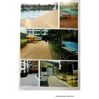 Jual Decking Kayu WPC Lantai Outdoor Tipe KA150K25 B Harga Perbatang ...