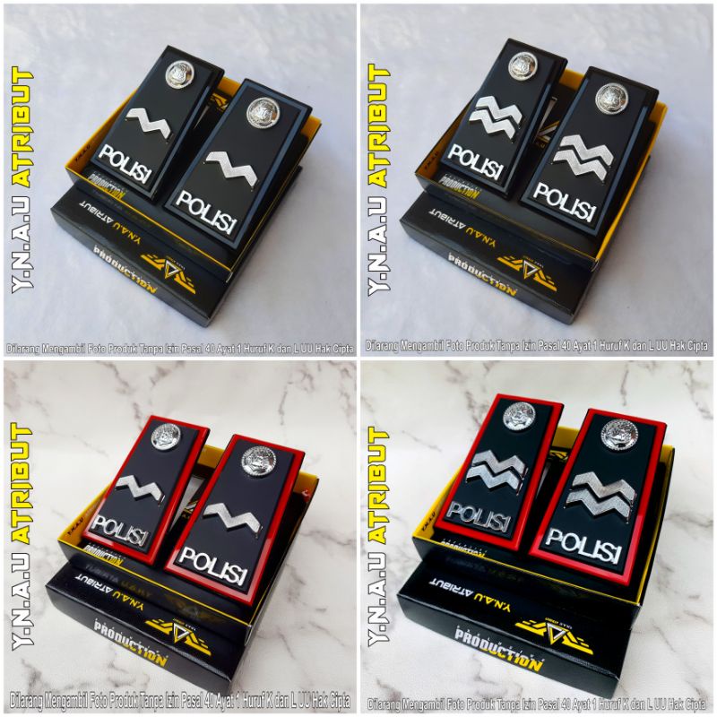 Jual ATRIBUT POLISI / PANGKAT AIPDA POLRI FULL MIKA EXCLUSIVE / PANGKAT ...