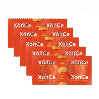 Jual XON-CE Vitamin C 500mg Per Pak (50 Strip/100 tablet) Indonesia ...