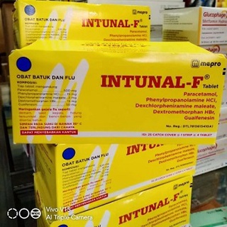 Jual Intunal f box ( 1 box isi 25 strip @ 4 tablet ) | Shopee Indonesia