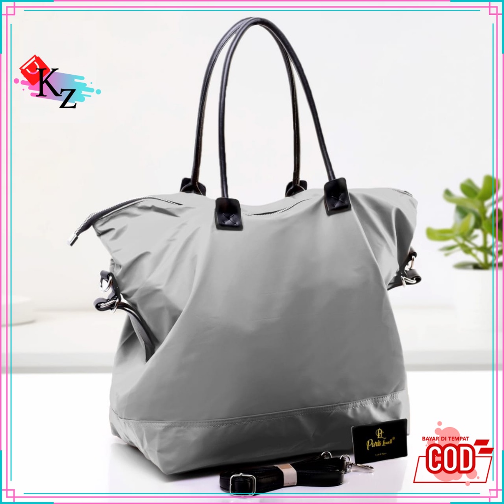 Jual Tas Tote Bag Resleting Parasute Import Tas Ramah Lingkungan 50x21x40cm (8285) | Shopee ...