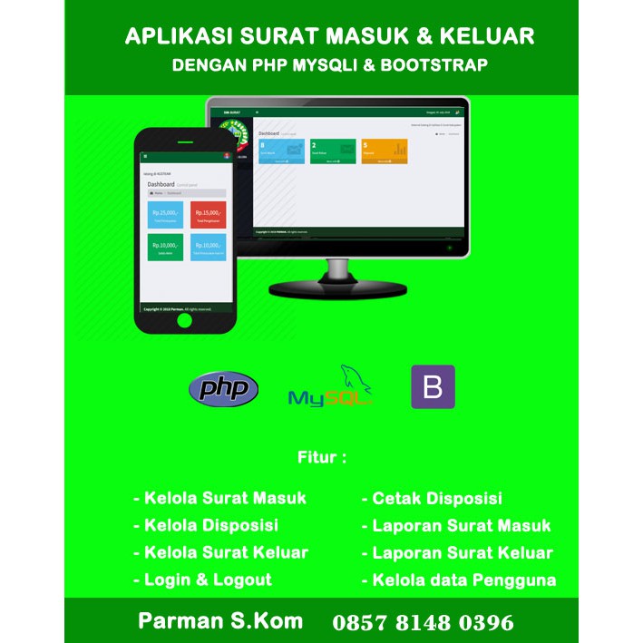 Jual APLIKASI SURAT MASUK & KELUAR BERBASIS WEB | Shopee Indonesia