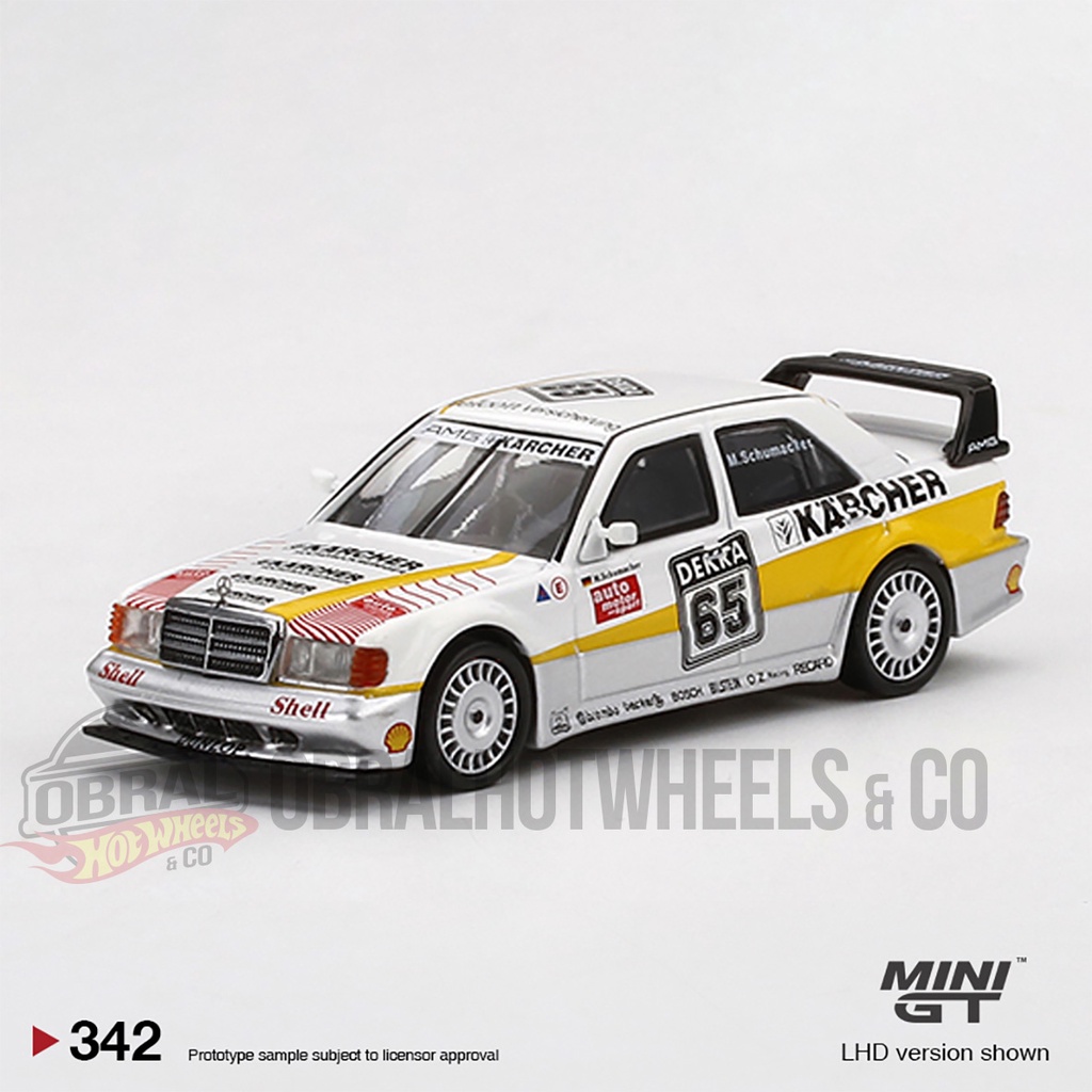 Jual Mini GT 342 - Mercedes-Benz 190E AMG Motorenbau 1990 DTM | Shopee ...