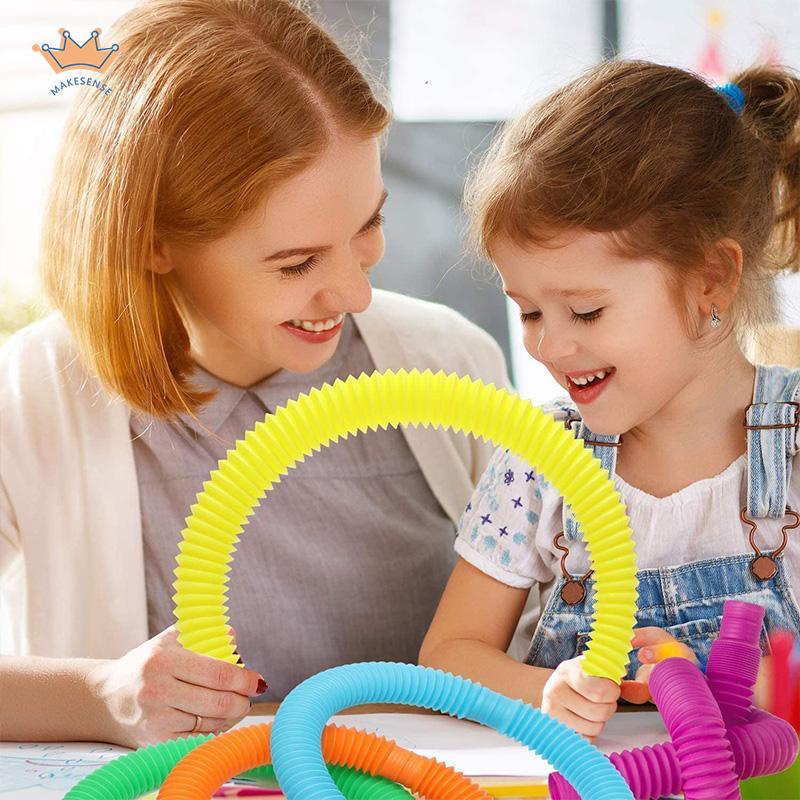 Jual Pop Tubes Fun Pull For Kids Stretch Bend Buil Sensory Provide ...