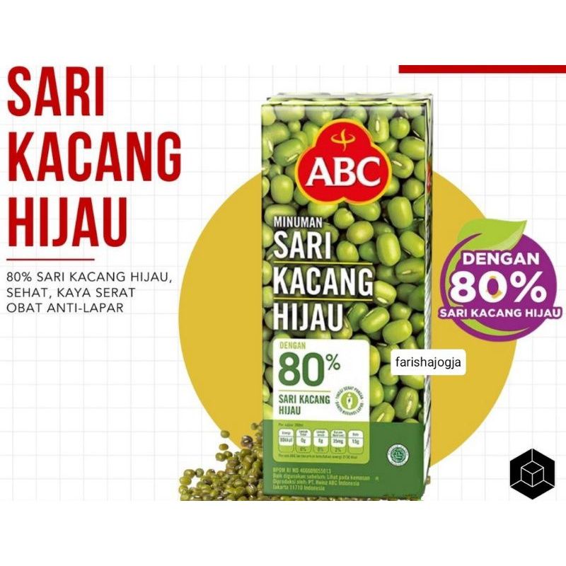 Jual ABC SARI KACANG HIJAU 200ML | Shopee Indonesia