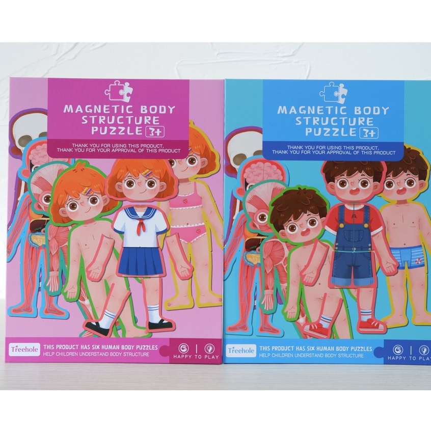 Jual Mainan puzzle body structure puzzle anak, Edukasi anatomi anak | Shopee Indonesia