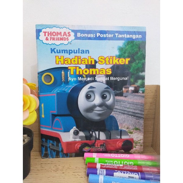 Jual THOMAS & FRIENDS HADIAH STIKER THOMAS BONUS POSTER | Shopee Indonesia