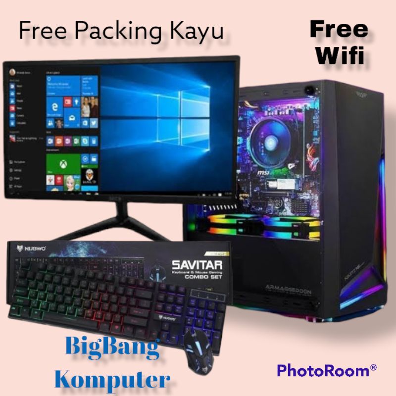 Jual Cpu Gaming Core i5 750 Lengkap Ram 8GB SSD 128GB HDD 500GB Vga 2GB | Shopee Indonesia