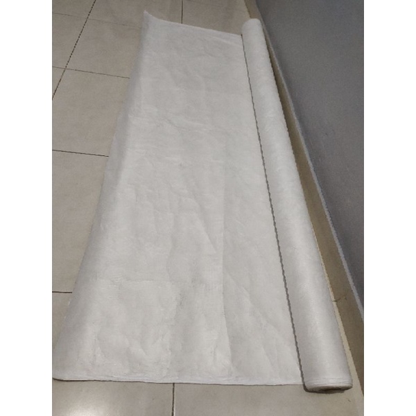 Jual bahan tyvek dupont 1443r cocok untuk footlrint tenda tarp tent | Shopee Indonesia
