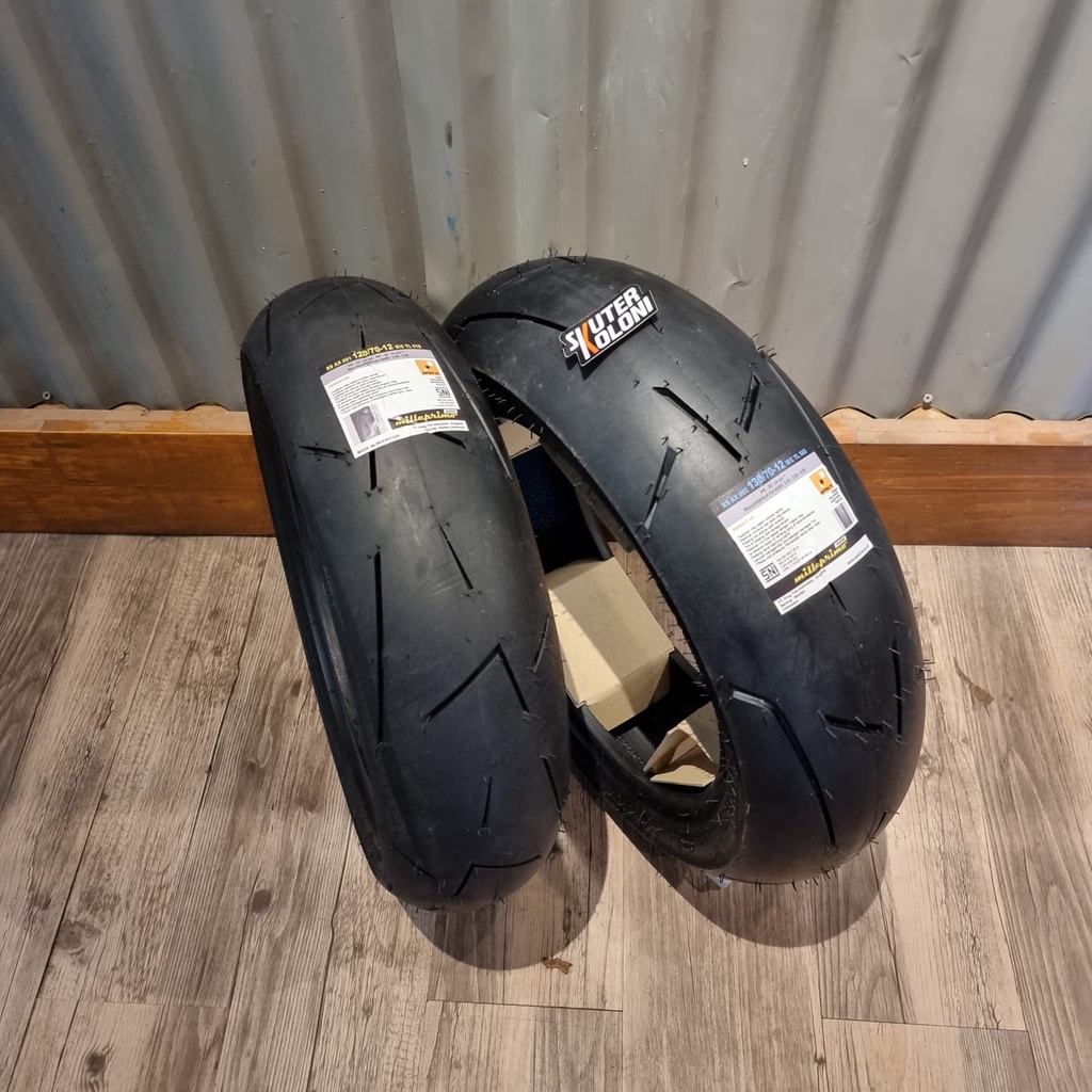 Jual ADX Milleprimo Ban Luar 120 130 70 12 set Vespa Sprint Primavera ...