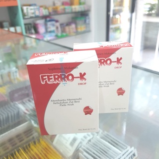 Jual FERRO K DROP 15 ml Zat Besi Bayi Vitamin Bayi dan Anak Penambah ...