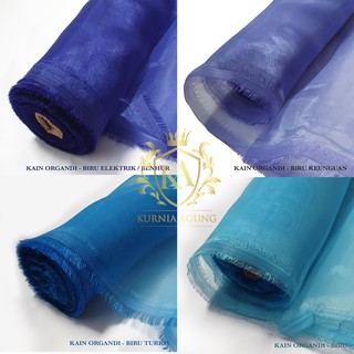 Kain Organdi Organza Kaca Meteran Per Meter Lebar 150 cm Ter Murah ...