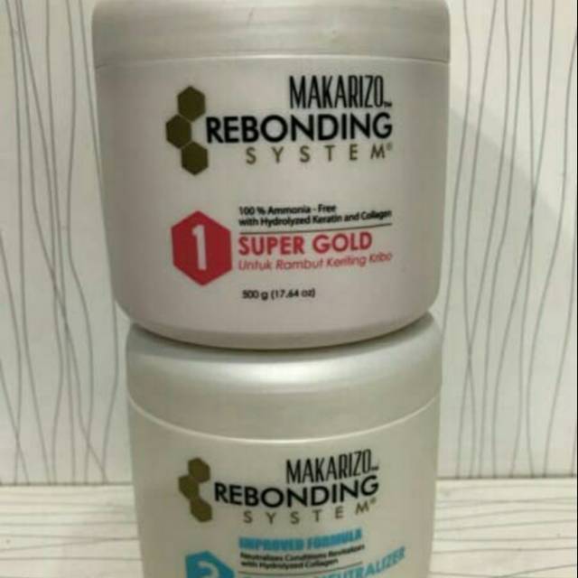 Jual 1 PAKET OBAT BONDING + NEUTRAL MAKARIZO SUPER GOLD 500 ML | Shopee ...