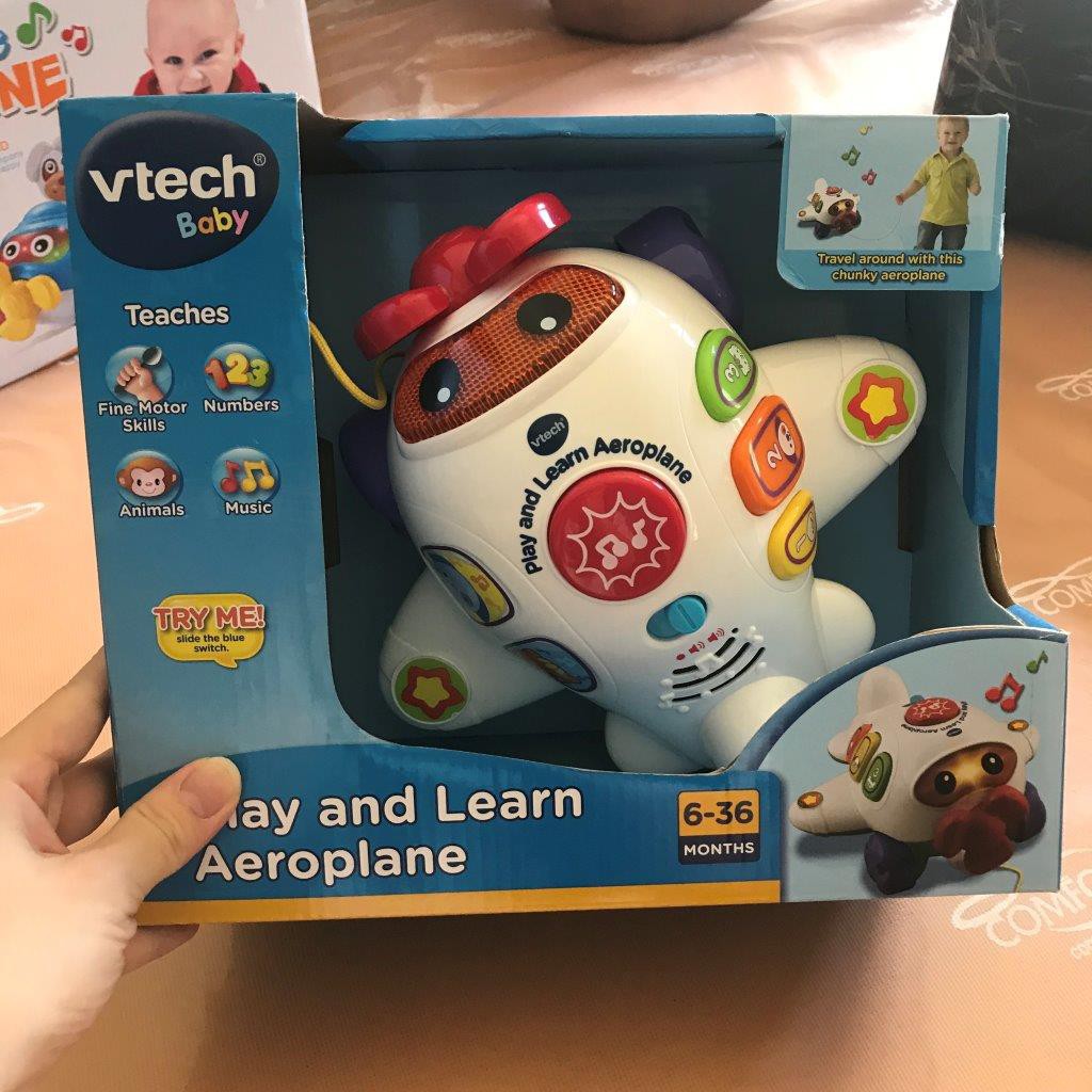 Jual Vtech baby play and learn aeroplane vtech aeroplane | Shopee Indonesia