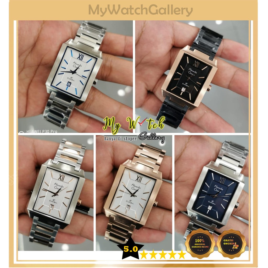 Jual JAM TANGAN PRIA ALEXANDRE CHRISTIE AC Original TERBARU / ALEXANDER ...