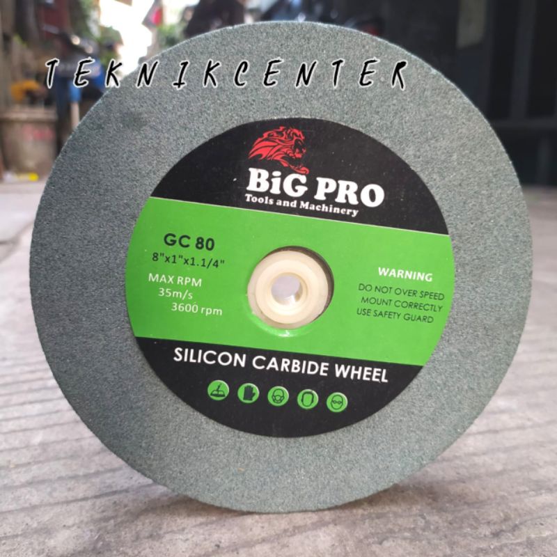 Jual Batu gerinda duduk 8 inch BIG PRO silicon carbide wheel Gerinda ...