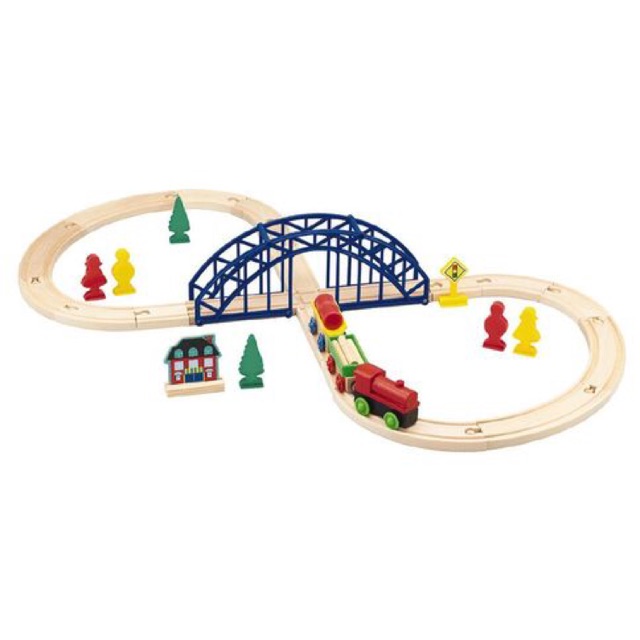 Jual My First Wooden Train Set | Shopee Indonesia