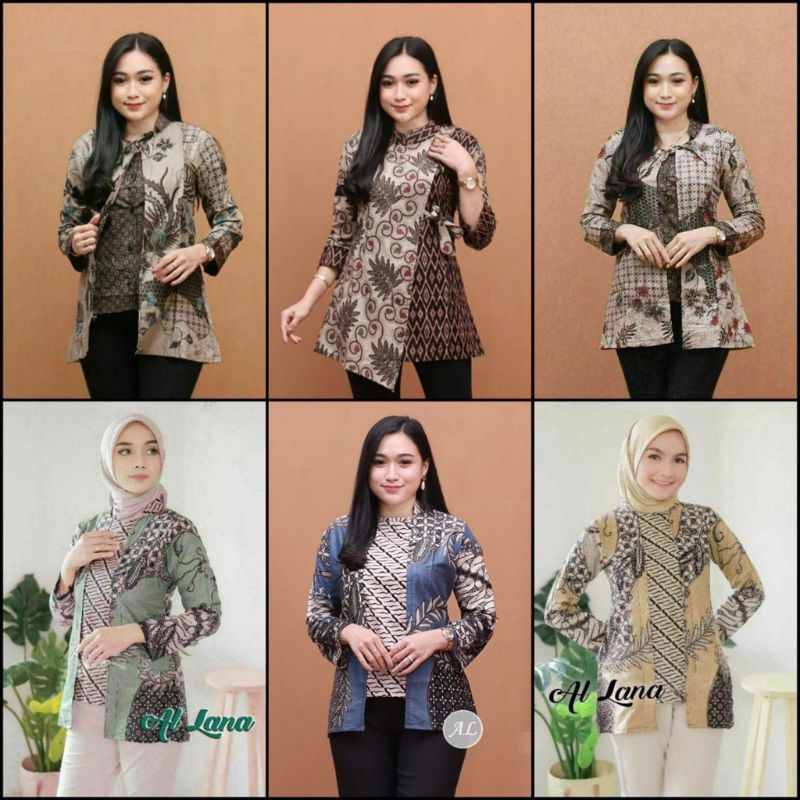Jual Batik Wanita | Batik Kerja Wanita | Batik Wanita Modern | Baju ...